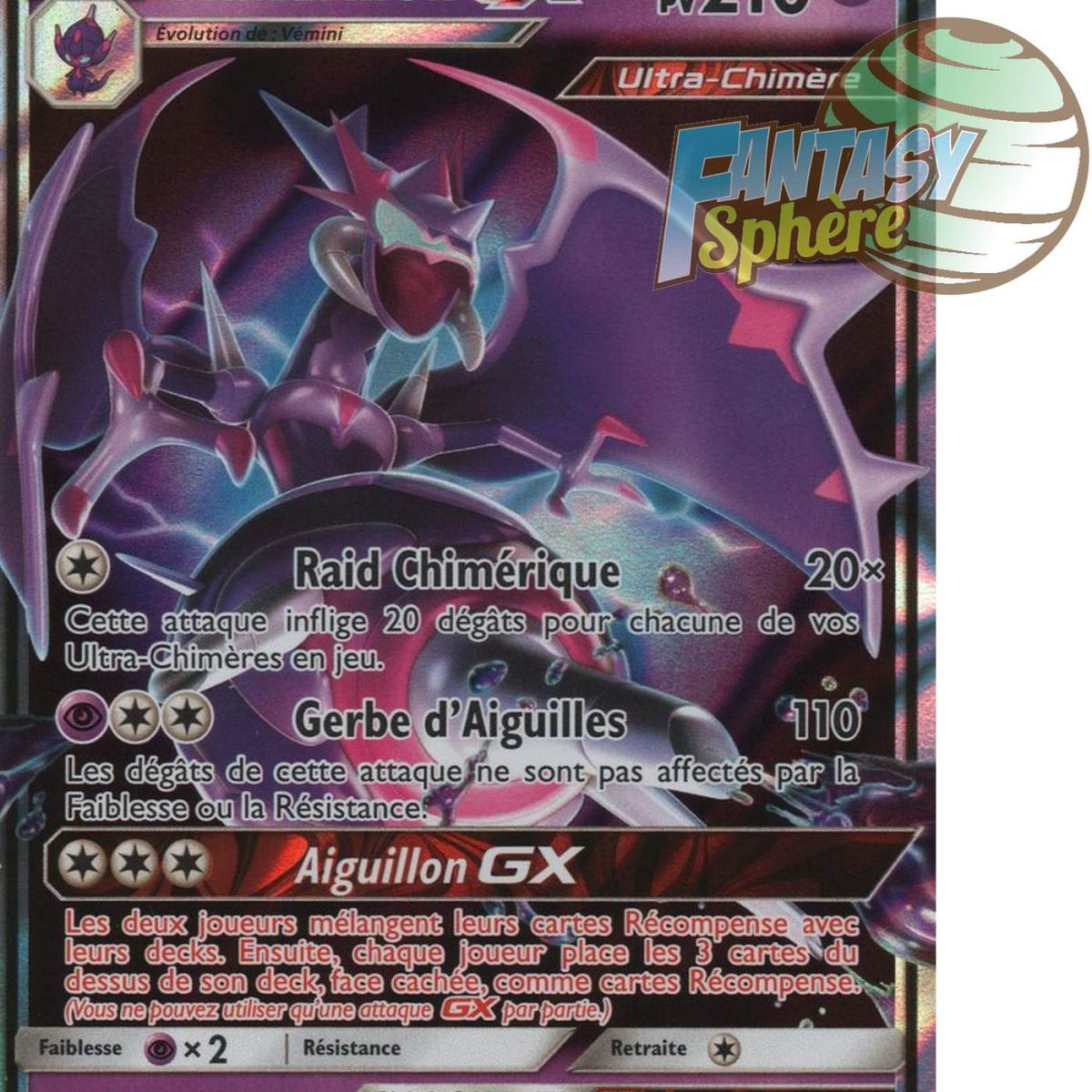 Mandrillon GX - Ultra Rare 56/131 - Soleil et Lune 6 Lumière Interdite ...