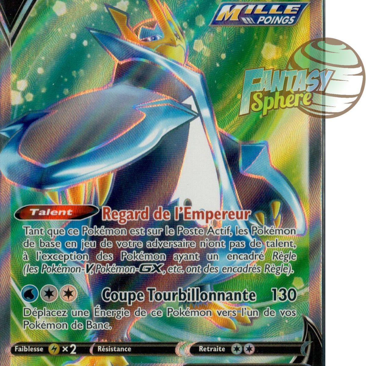 Pingoléon V - Full Art Ultra Rare 145/163 - Epee et Bouclier Style de ...