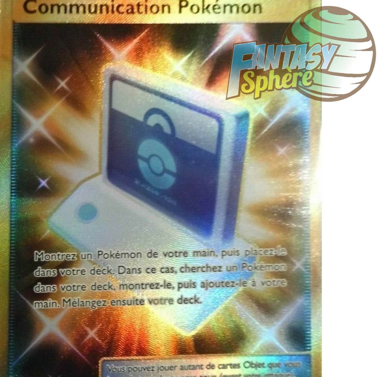 Communication Pokémon - Secret Rare 196/181 - Soleil et Lune 9 Duo de ...