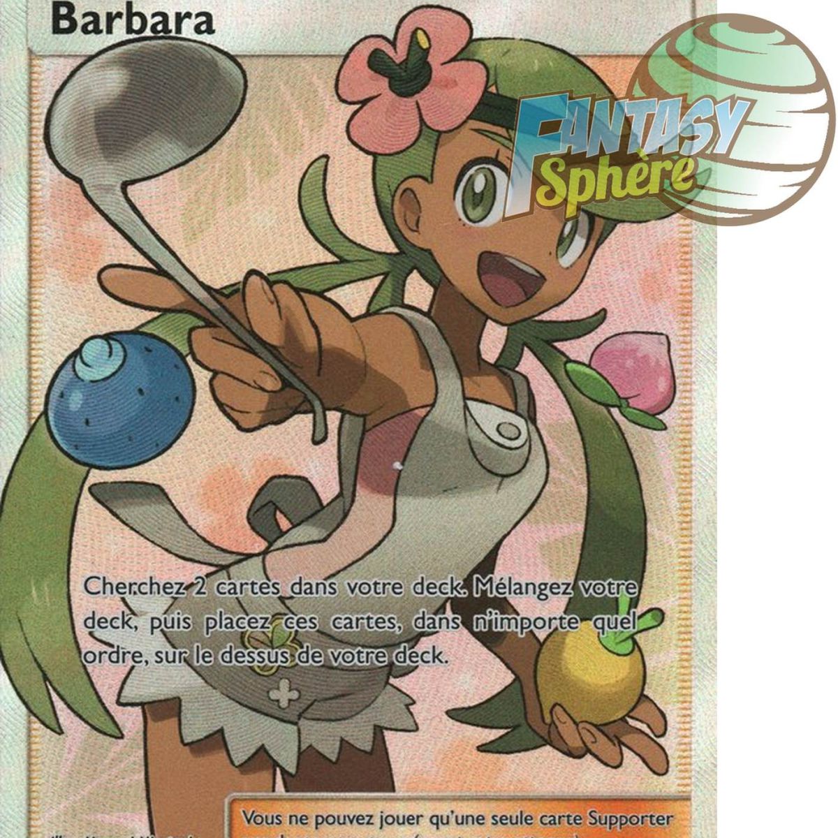 Barbara - Full Art Ultra Rare 145/145 - Soleil et Lune 2 Gardiens ...