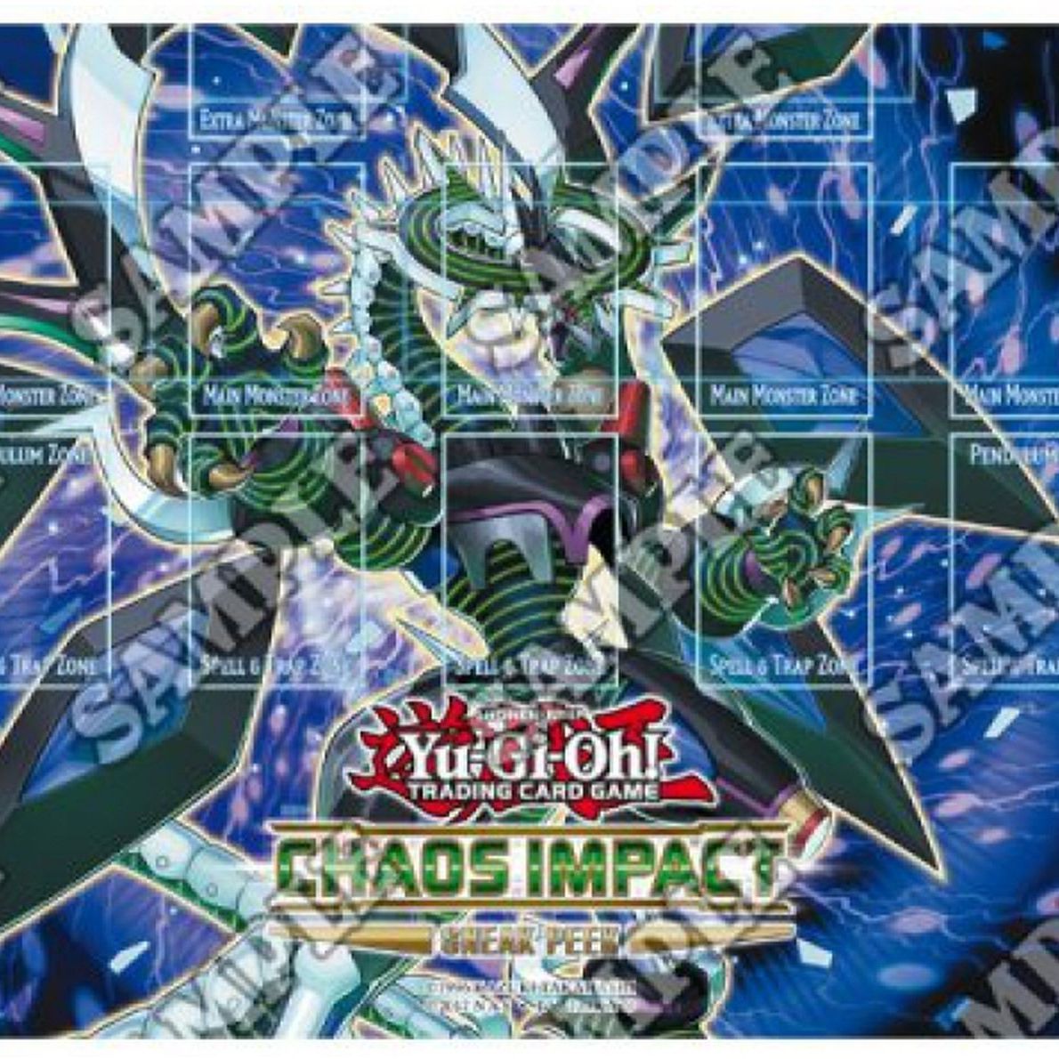 Yu-Gi-Oh! - Playmat - Sneak Peak Chaos Impact - Fantasy Sphere