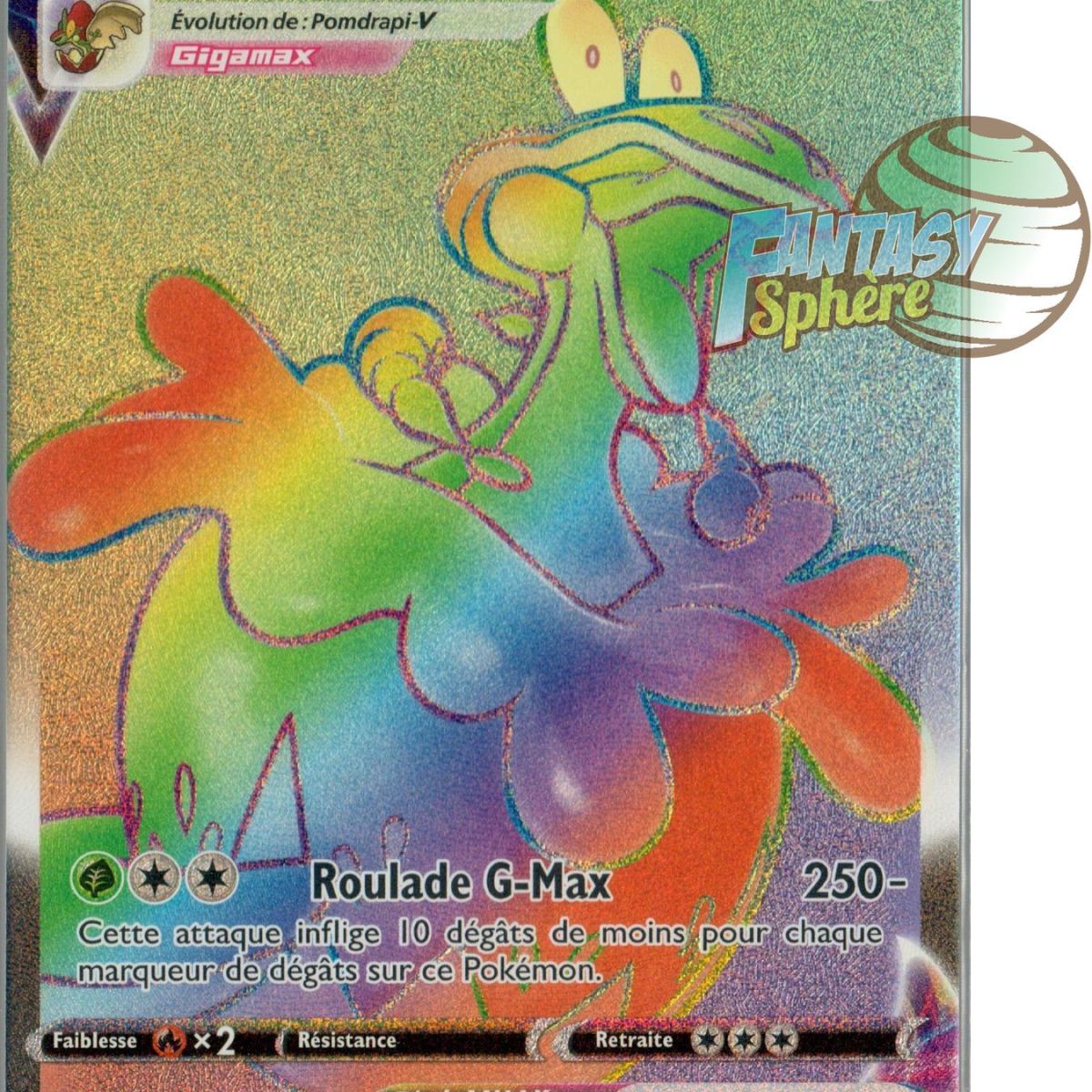 Pomdrapi VMAX - Secret Rare 164/163 - Epee et Bouclier Style de Combat ...