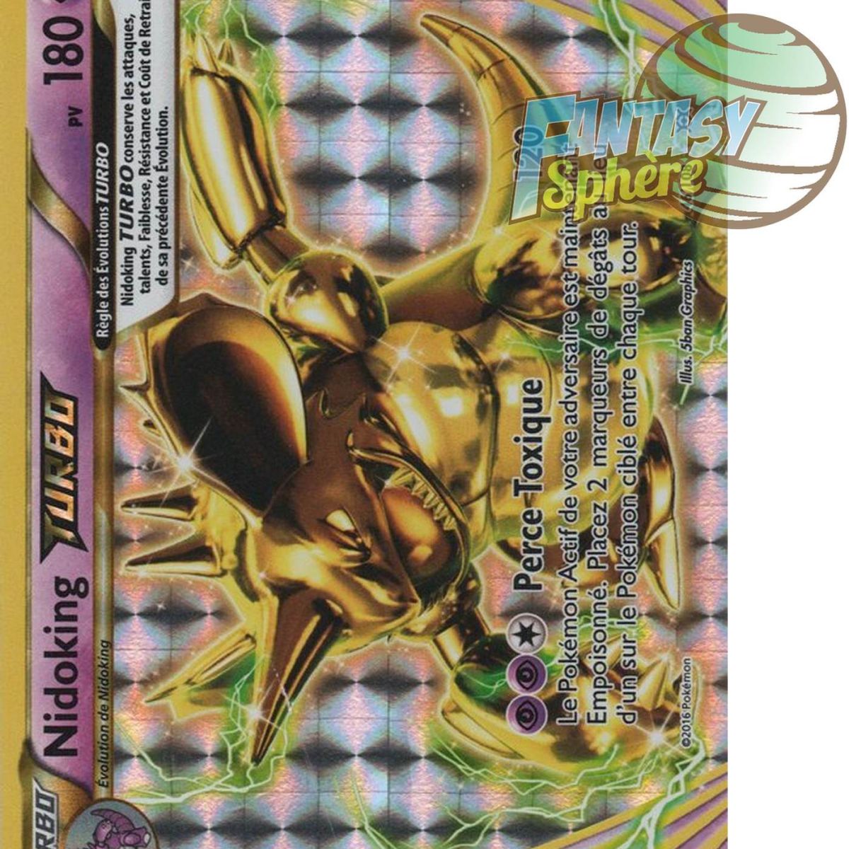 Nidoking TURBO - Break Rare 46/108 - XY 12 Évolutions - Fantasy Sphere