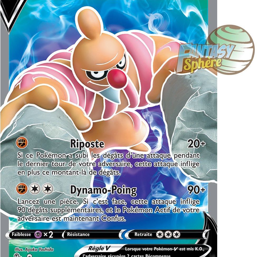 Bétochef V - Full Art Ultra Rare 73/78 - Epee et Bouclier Pokemon GO ...