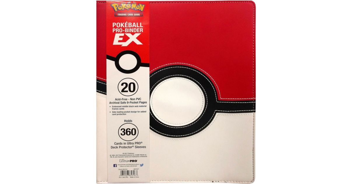 Pro Binder - Premium 9 Cases - Pokeball - Fantasy Sphere