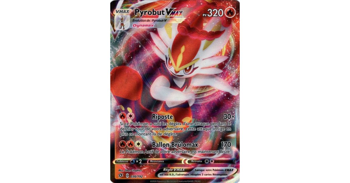 Pyrobut VMAX - Ultra Rare 036/192 EB02 Clash des Rebelles - Fantasy Sphere