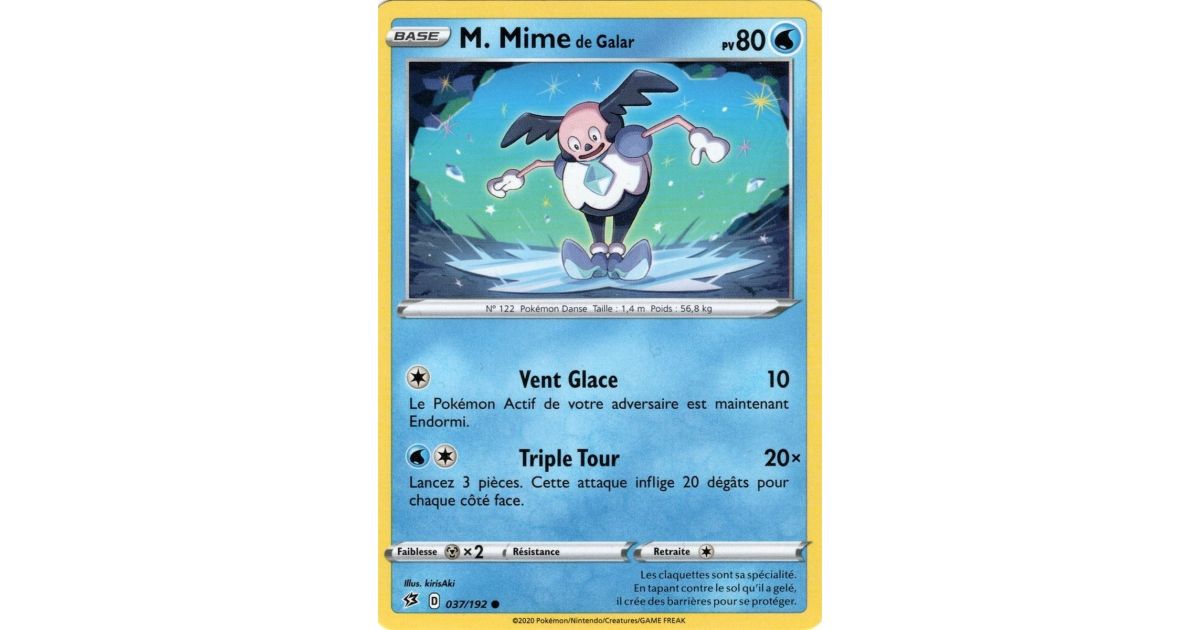 M. Mime de Galar - Reverse 037/192 EB02 Clash des Rebelles - Fantasy Sphere