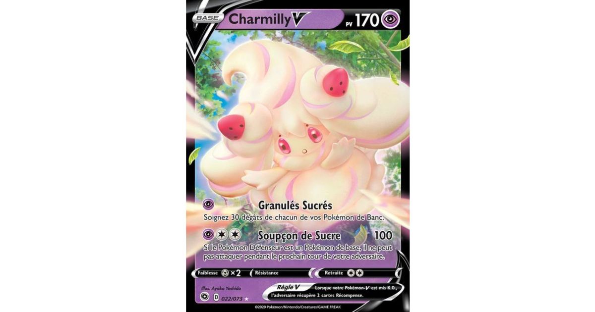 Charmilly V - Ultra Rare 22/73 EB3. Epée et Bouclier 3.5 : La Voie du ...