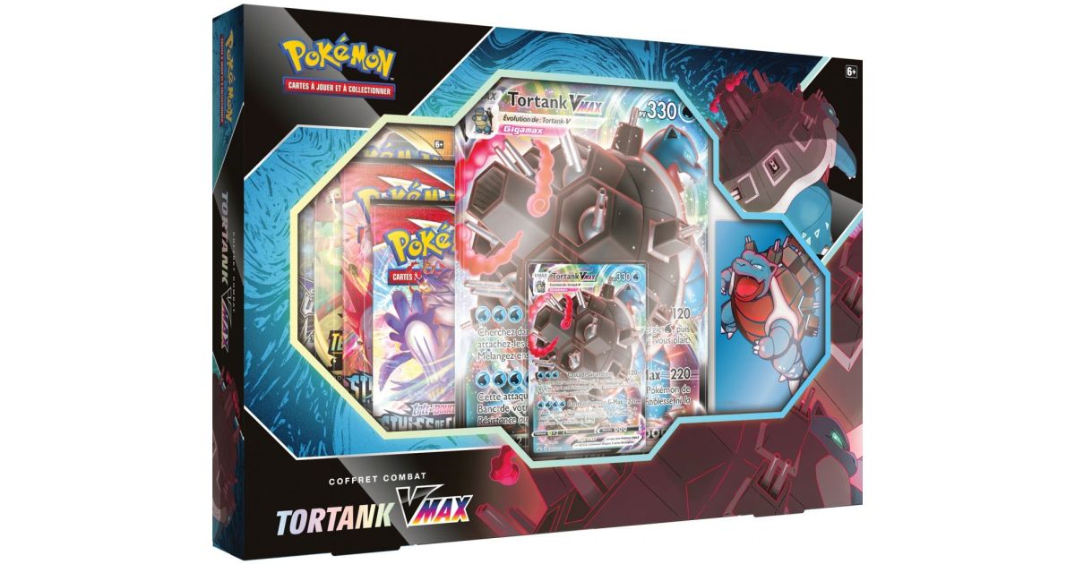 Pokémon - Coffret Combat - Tortank V-MAX - FR - Fantasy Sphere
