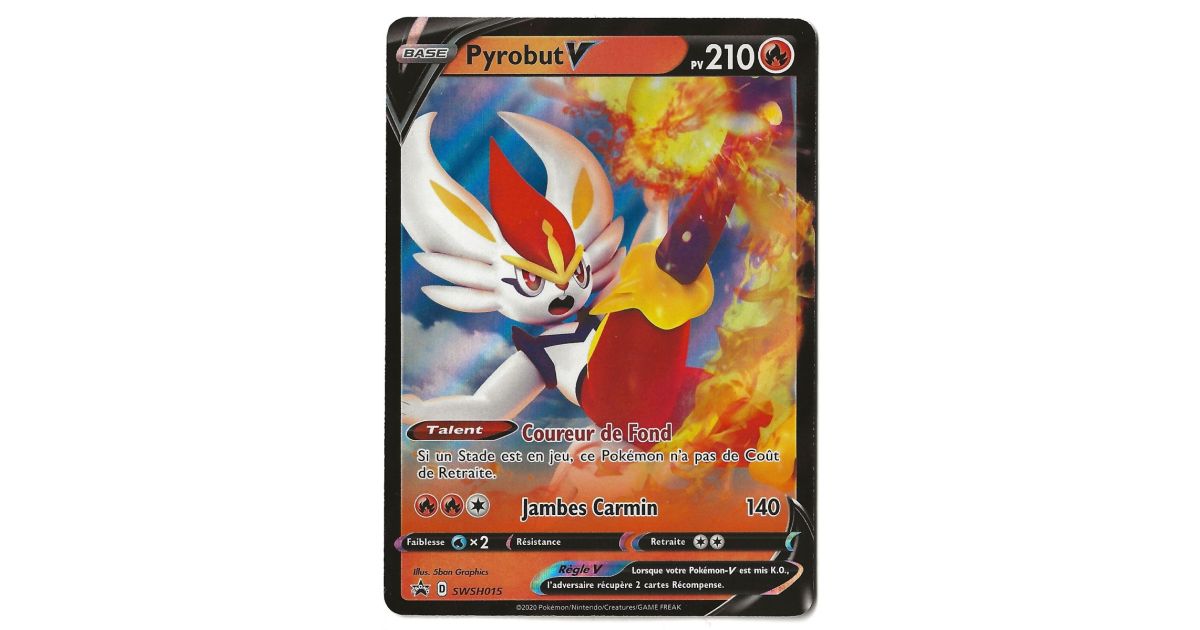 Pyrobut V - Ultra Rare - SWSH015 - Fantasy Sphere