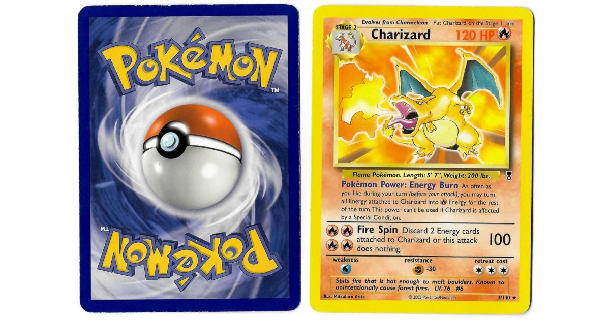 Charizard 3/110 Legendary Collection Rare Unlimited Anglais Voir Scan ...