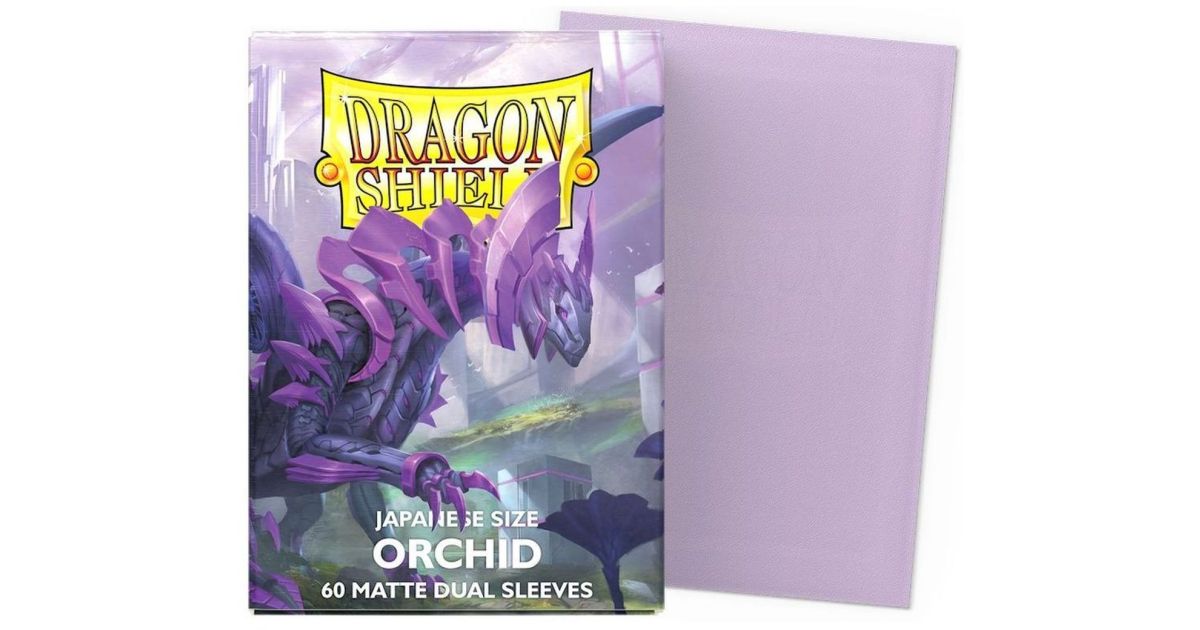 Dragon Shield - Small Sleeves - Japanese Size - Dual Matte Orchid (60 ...