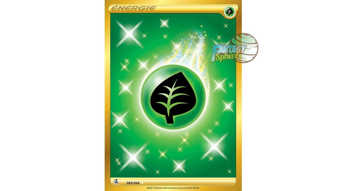Énergie Plante - Secret Rare 283/264 - Epee et Bouclier Poing de Fusion ...