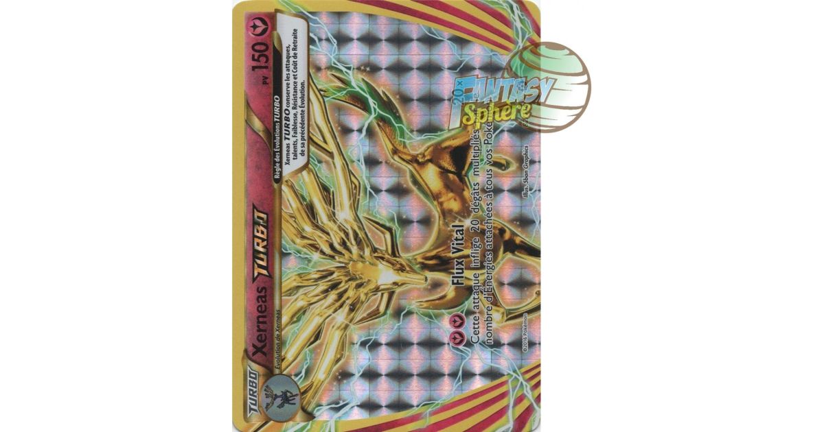 Xerneas TURBO - Break Rare 82/114 - XY 11 Offensive Vapeur - Fantasy Sphere