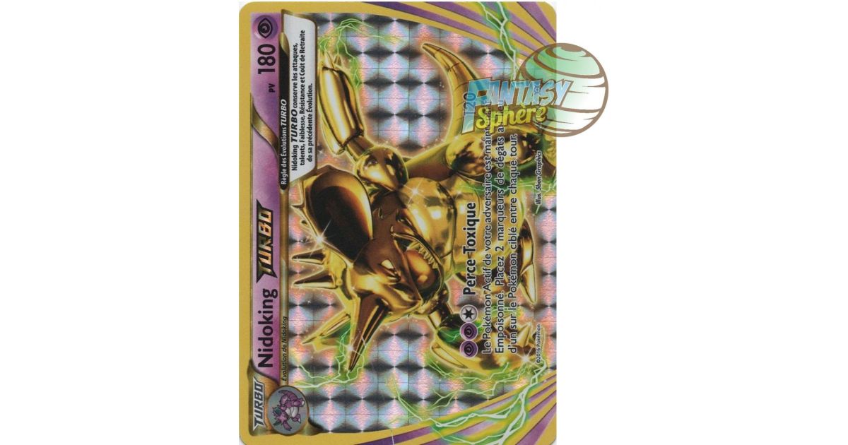 Nidoking TURBO - Break Rare 46/108 - XY 12 Évolutions - Fantasy Sphere