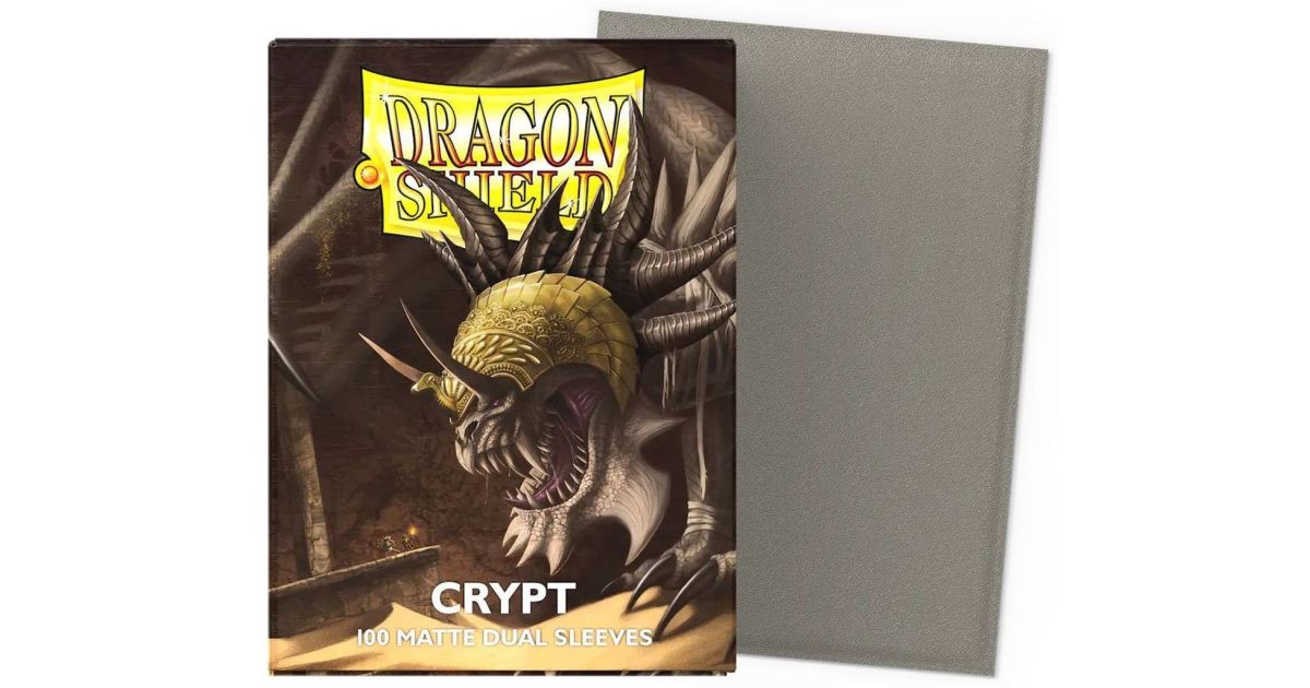 Dragon Shield - Standard Sleeves - Dual Matte Crypt (100) - Fantasy Sphere