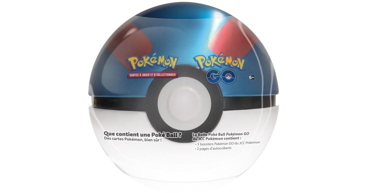 Pokémon - PokéBall Tin - Pokémon GO - Fantasy Sphere