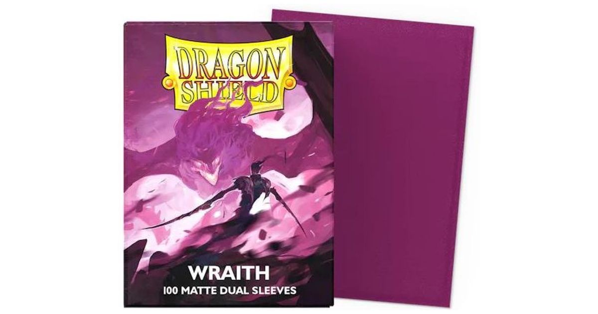Dragon Shield - Standard Sleeves - Dual Matte Wraith (100) - Fantasy Sphere