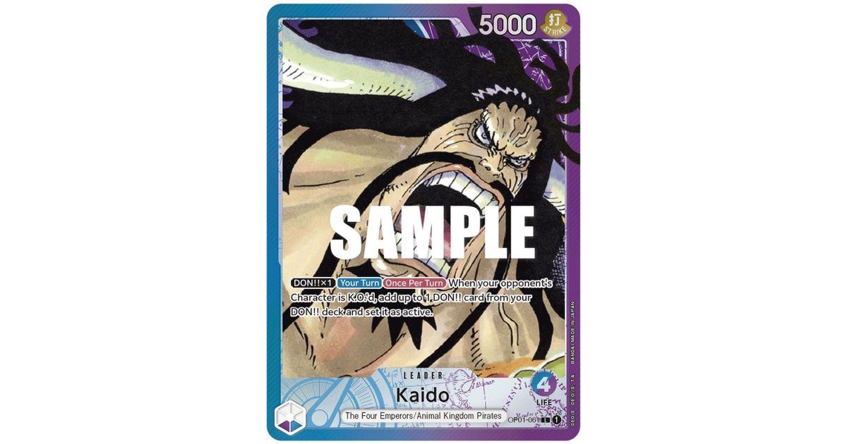 Kaido - L Parallel OP01-061 - OP01 Romance Dawn - Fantasy Sphere