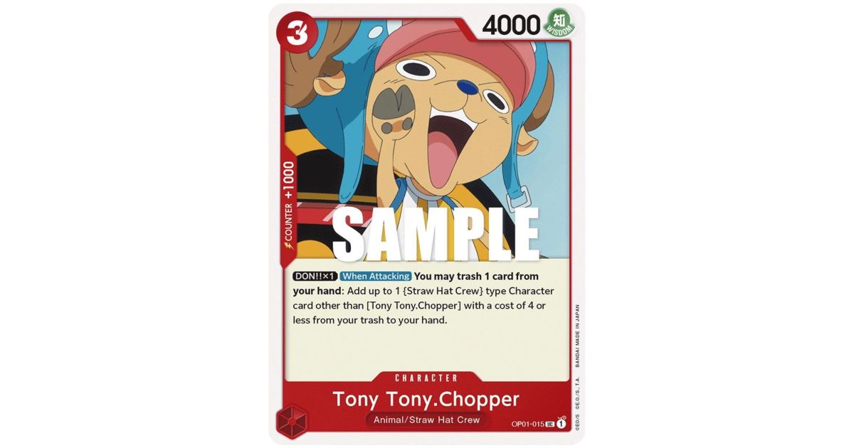 Tony Tony.Chopper - UC OP01-015 - OP01 Romance Dawn - Fantasy Sphere