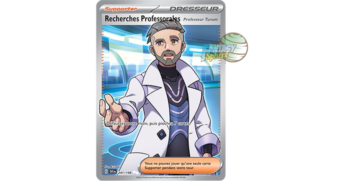Recherches Professorales (Professeur Turum) - Ultra Rare 241/198 ...
