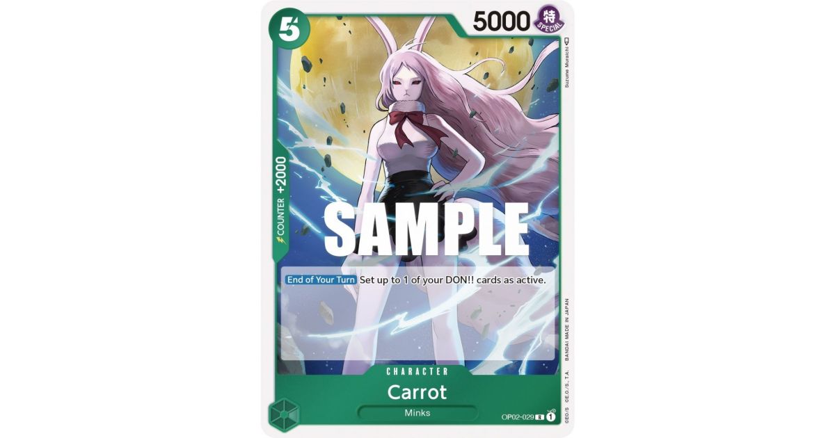Carrot - R OP02-029 - OP02 Paramount War - Fantasy Sphere
