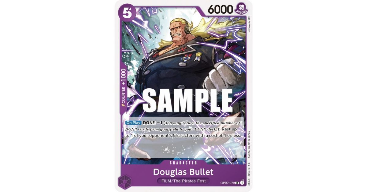 Douglas Bullet - UC OP02-079 - OP02 Paramount War - Fantasy Sphere