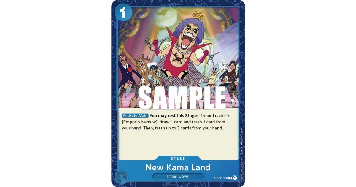 New Kama Land - C OP02-070 - OP02 Paramount War - Fantasy Sphere
