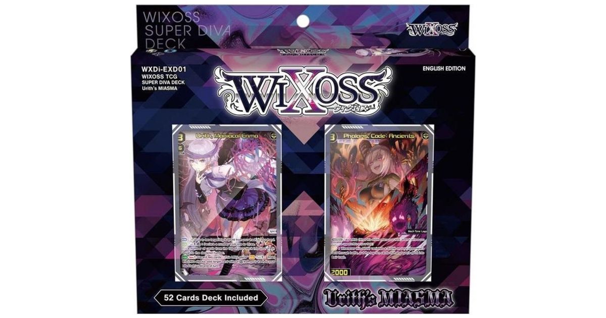 WIXOSS - Deck - Super Diva Deck - EXD01 Urith's Miasma - EN - Fantasy ...