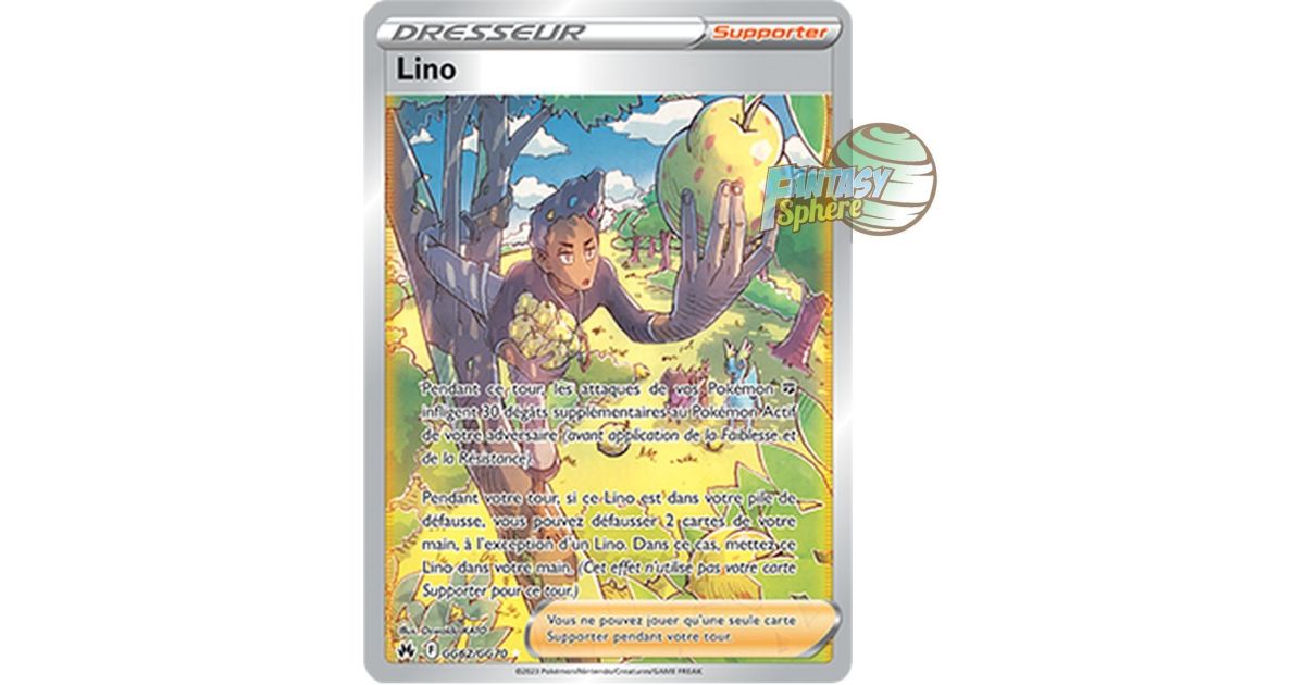 Lino - Rare GG62/GG70 - Epee et Bouclier 12.5 Zenith Supreme - Fantasy ...