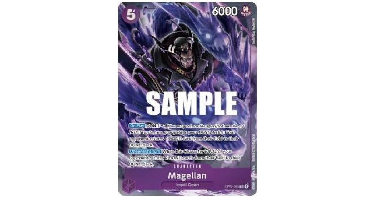 Magellan (085) (Alternate Art) - SR Parallel OP02-085 - OP02 Paramount War - Fantasy Sphere