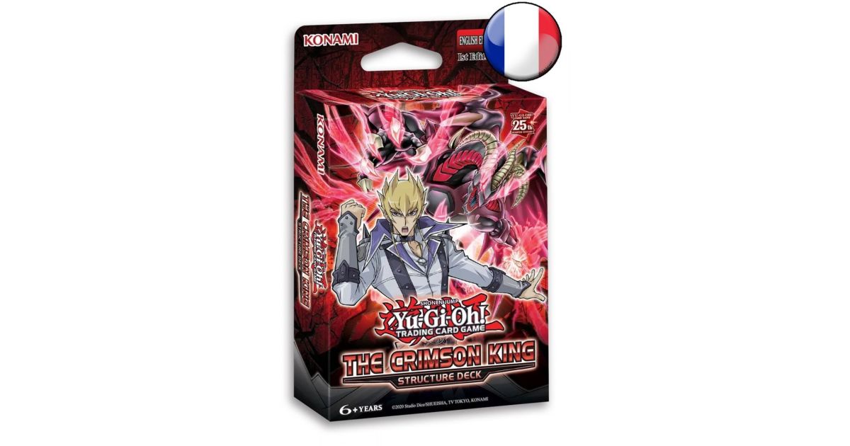 Yu-Gi-Oh! – Deck de Structure - Le Roi Cramoisi - FR - 1er Edition - Fantasy Sphere