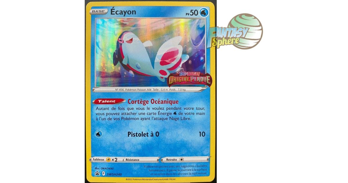 Pokémon ECAYON SWSH240 VF Francais - Fantasy Sphere