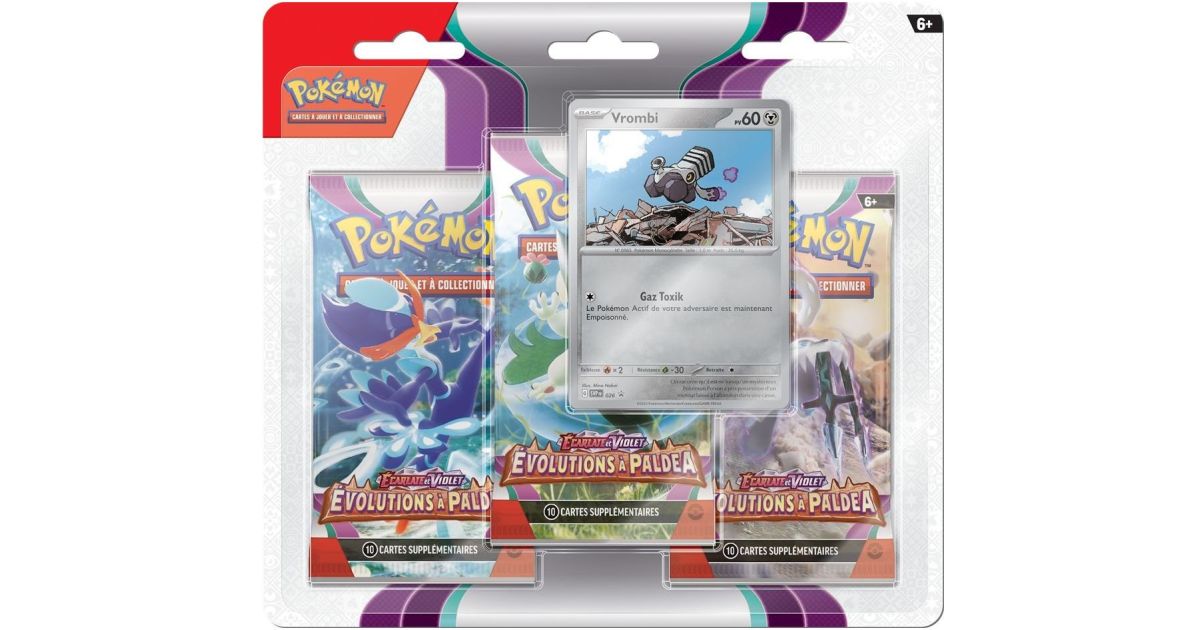 Pokémon - Tri-Pack - Forgerette / Vrombi - Ecarlate et Violet ...