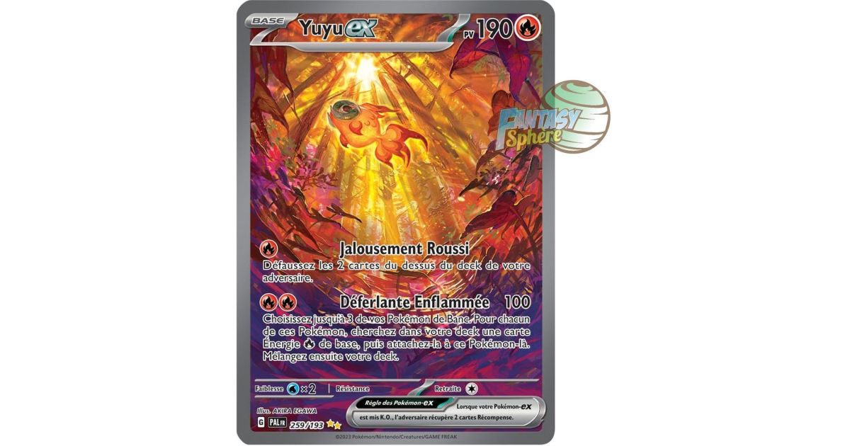 Yuyu EX - Special Illustration Rare 259/193 - Ecarlate et Violet Evolution à Paldea - Fantasy Sphere