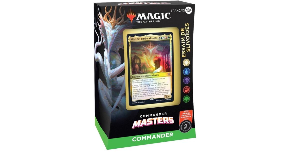 MTG - Deck Commander - Commander Masters - Essaim de Slivoïdes - FR - Fantasy Sphere