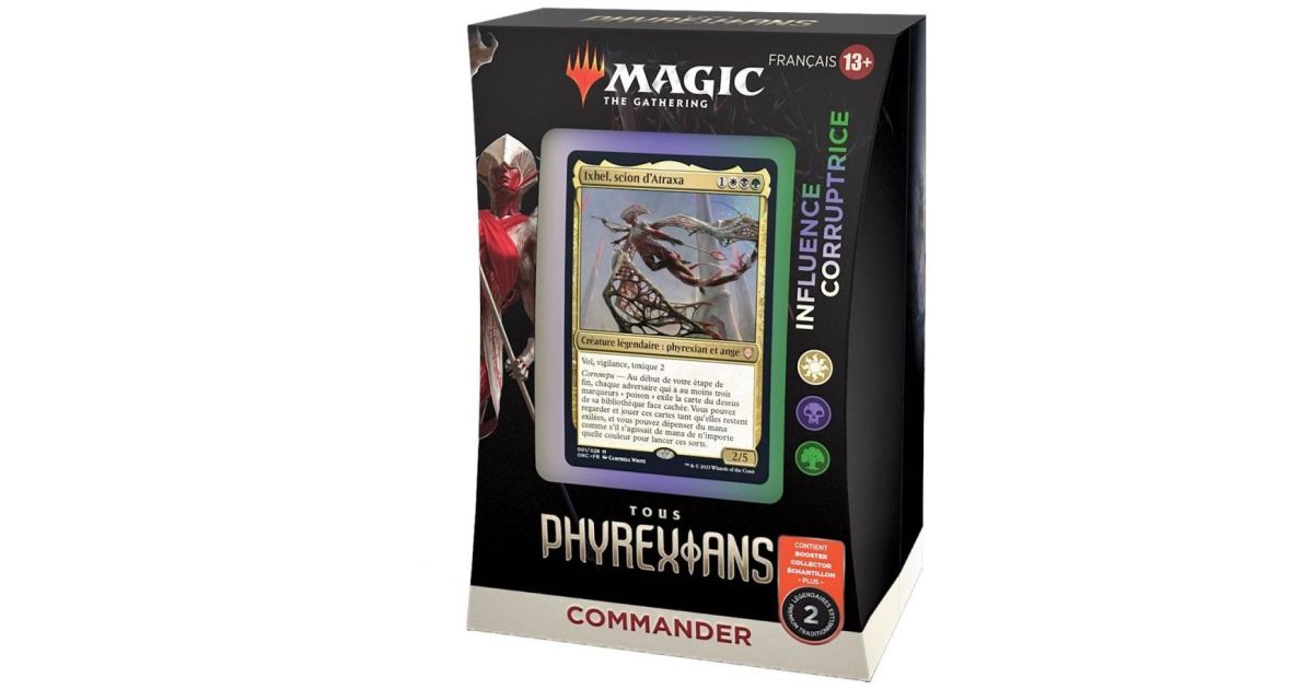 MTG - Deck Commander - Tous Phyrexians - Influence Corruptrice - FR ...