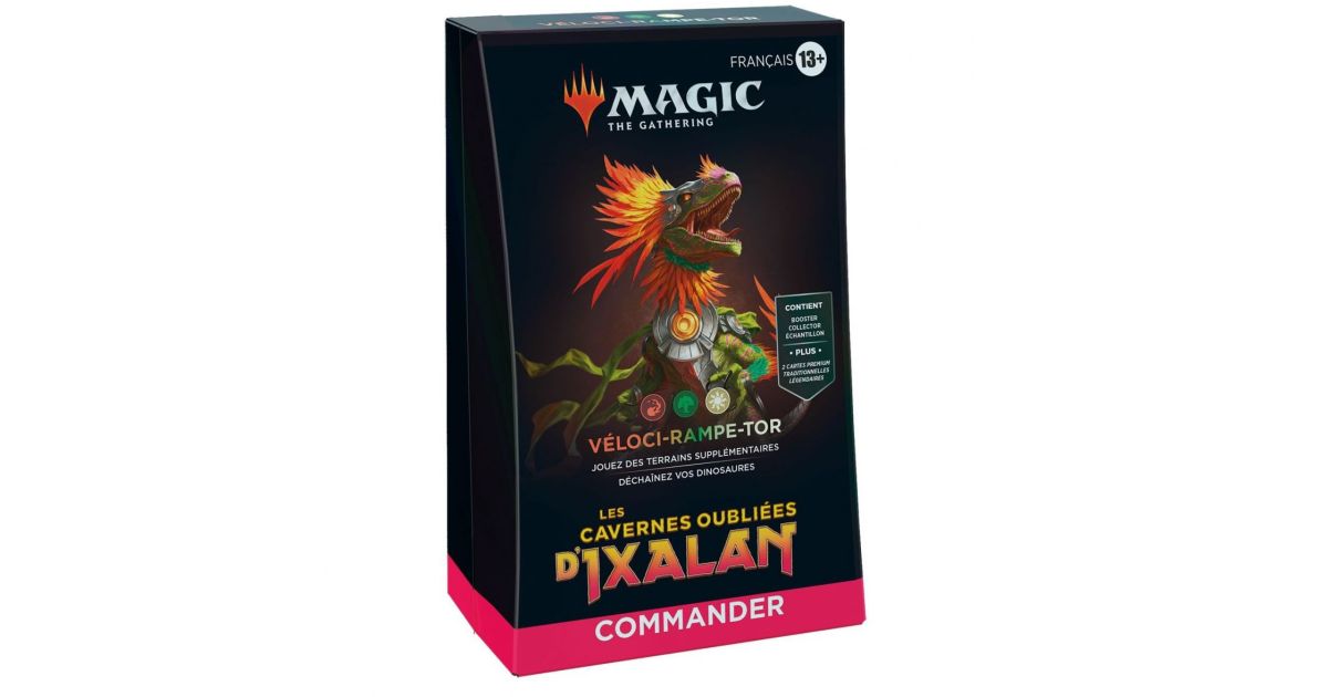 MTG - Deck Commander - Les Cavernes oubliées d'Ixalan - Véloci-Rampe ...