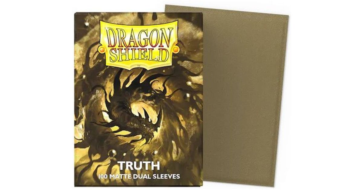 Dragon Shield - Standard Sleeves - Dual Matte Truth (100) - Fantasy Sphere