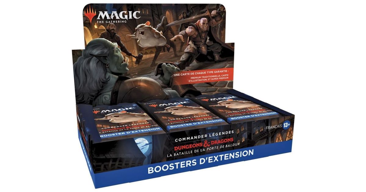 MTG - Boite de Boosters - Set - Commander Légendes : Dungeons & Dragons ...