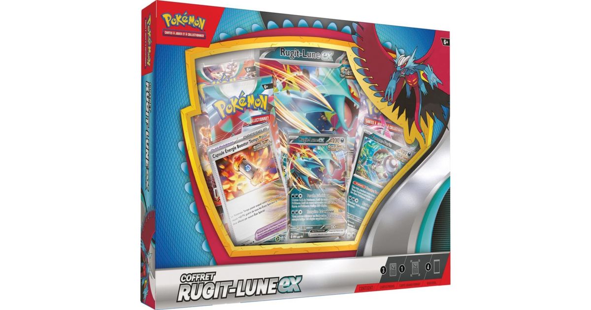 Pokémon - Pokémon - Coffret Rugit-Lune-ex - Novembre 2023 - FR ...