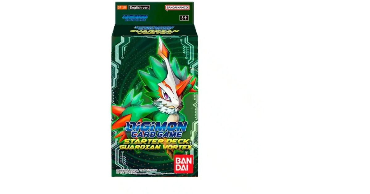 Digimon Card Game - Advanced Deck Set - ST18 Guardian Vortex - EN ...