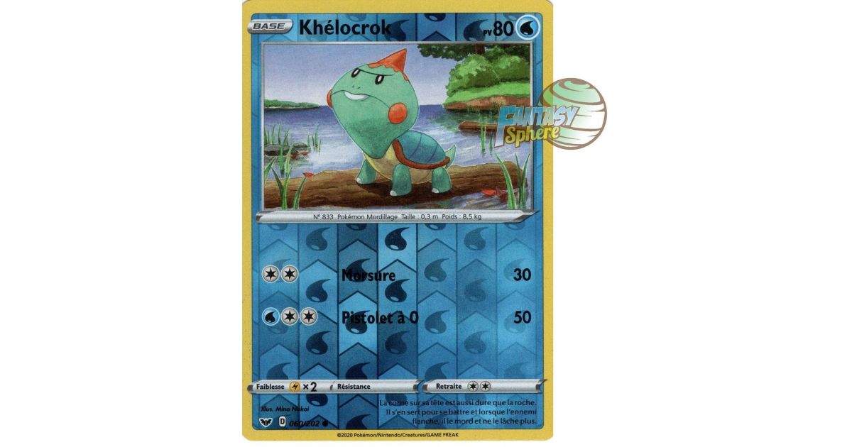 Khélocrok - Reverse 60/202 - Epee et Bouclier 1 - Fantasy Sphere