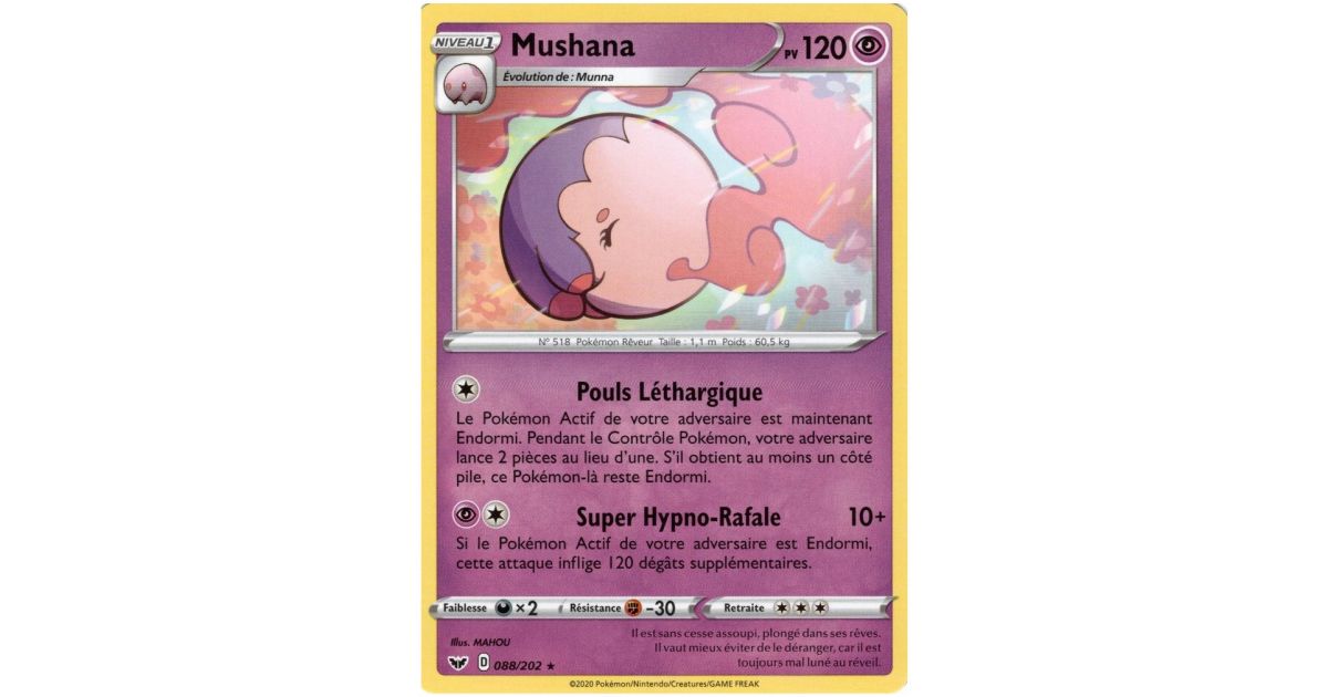 Mushana - Rare 88/202 - Epee et Bouclier 1 - Fantasy Sphere