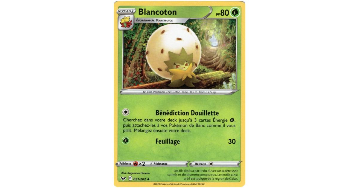 Blancoton - Peu commune 21/202 - Epee et Bouclier 1 - Fantasy Sphere