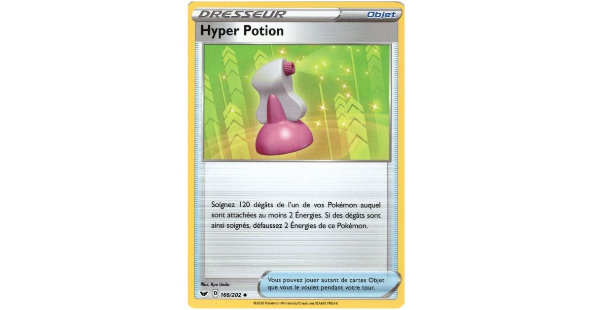 Hyper Potion - Peu commune 166/202 - Epee et Bouclier 1 - Fantasy Sphere