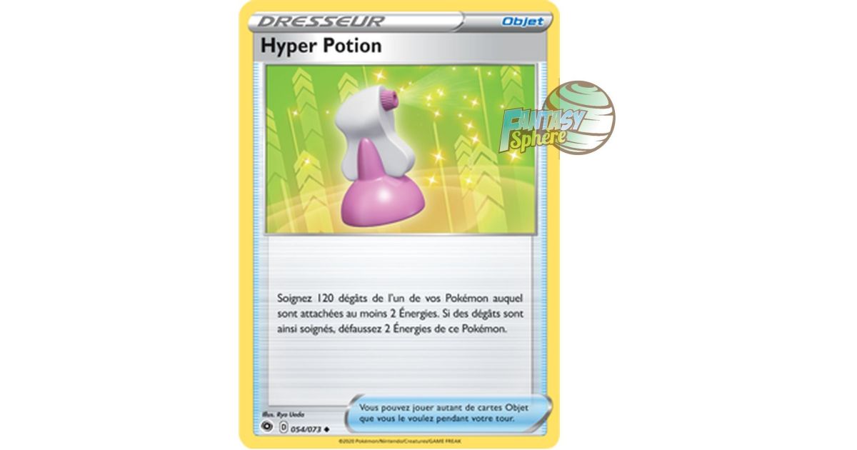 Hyper Potion - Peu Commune 54/73 - Epee Bouclier 3.5 La Voie Du Maitre ...