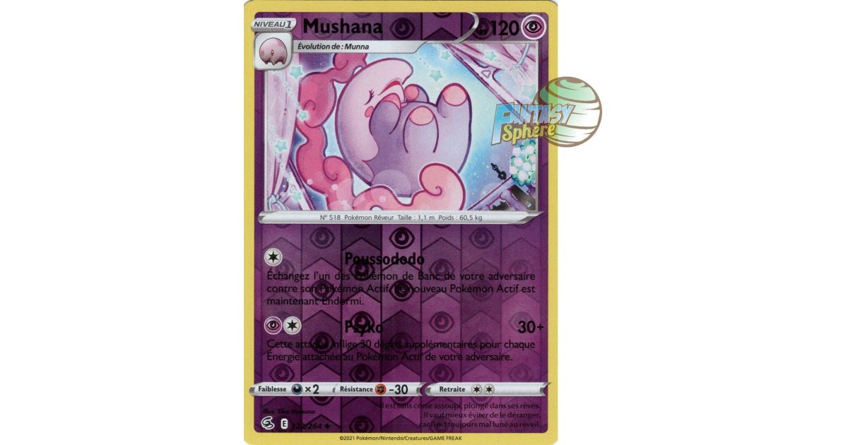 Mushana - Reverse 122/264 - Epee et Bouclier 8 Poing de Fusion ...