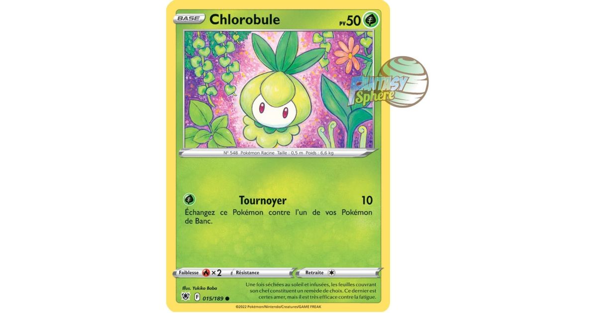 Chlorobule - Commune 15/189 - Epee et Bouclier 10 Astres Radieux ...