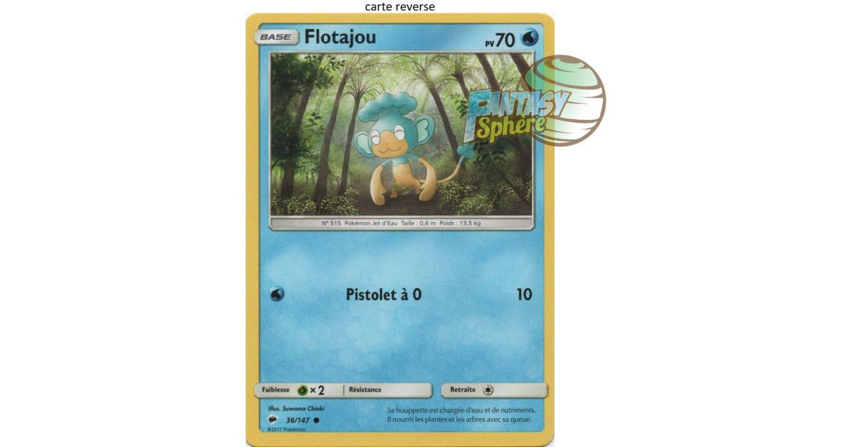 Flotajou - Reverse 36/147 - Soleil et Lune 3 Ombres Ardentes - Fantasy ...